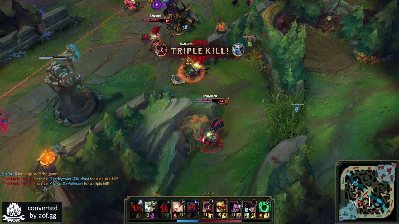 Pentakill by ThaKidInk (Gold IV) as Viktor on EUW - YouTube