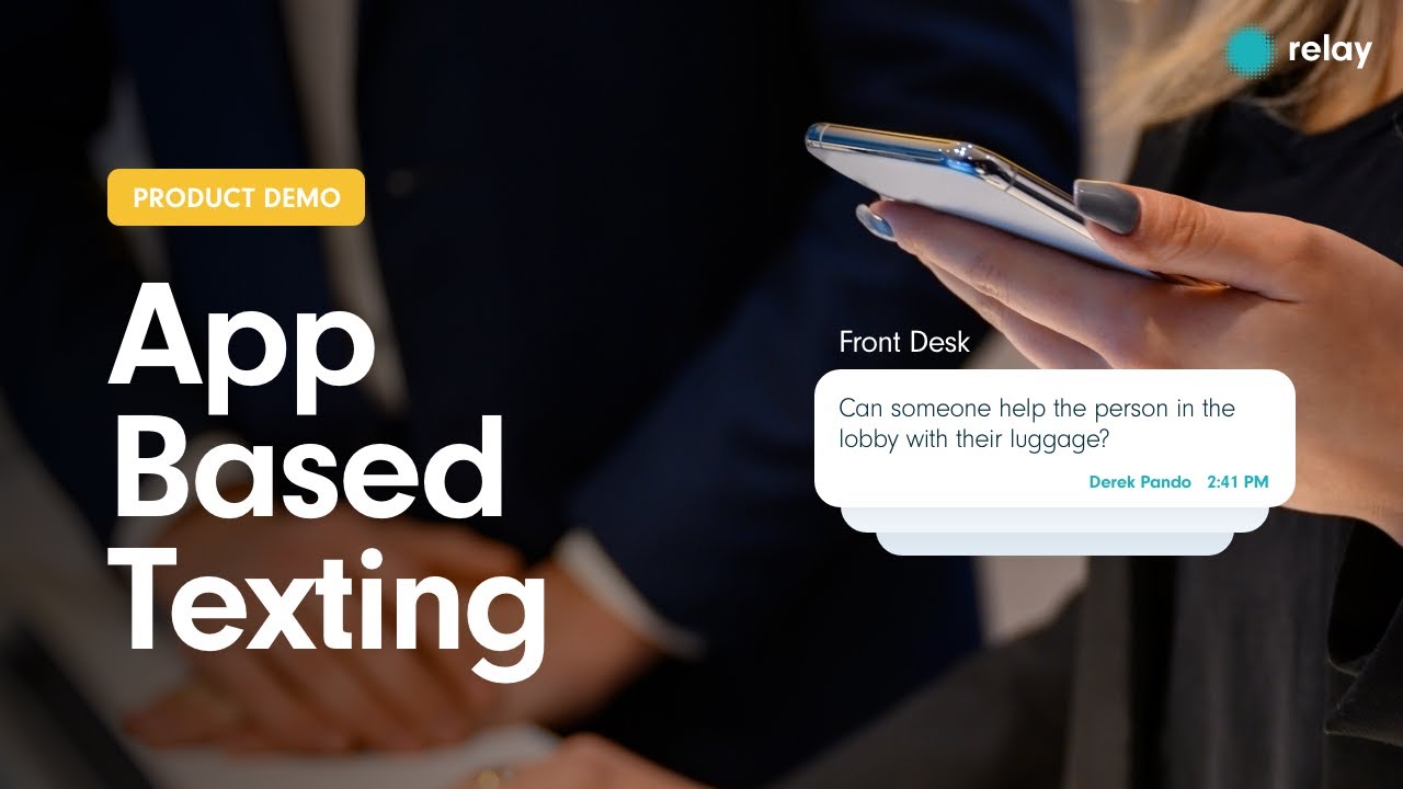 Product Demo: App Based Texting - YouTube