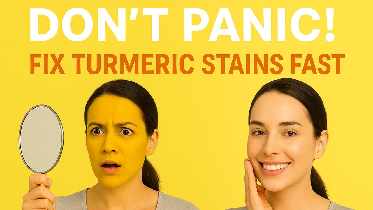 How to Remove Turmeric Stains from Skin Fast | Safe & Easy Methods That ...