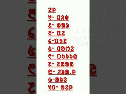 #Shorts video#Santali number system - YouTube