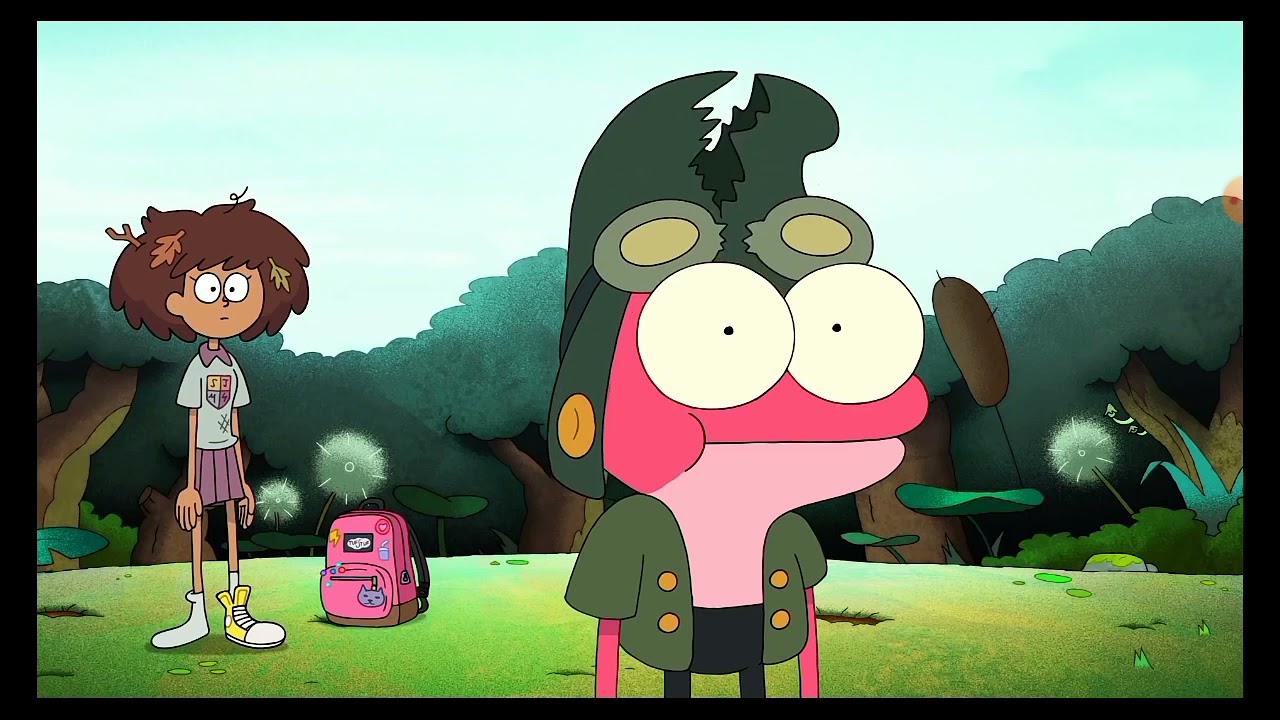 Sprig has hair | Amphibia🐸: "The Domino Effect" #amphibia #sprigplantar ...