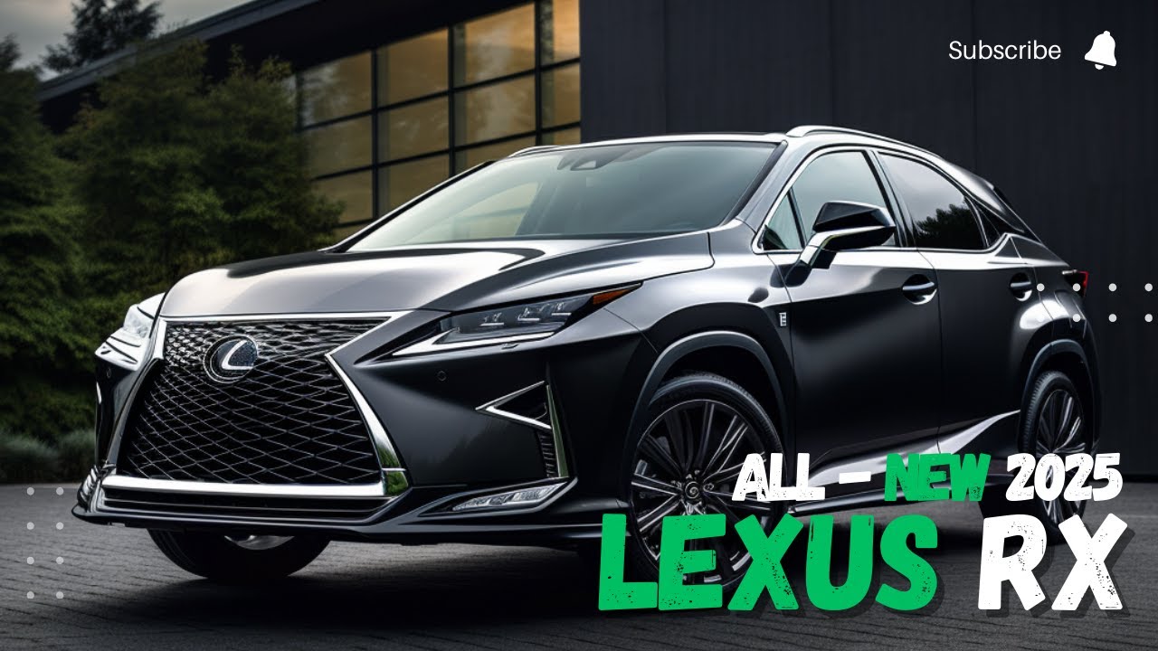 Introducing the 2025 Lexus RX: The Pinnacle of Luxury and Tech - YouTube