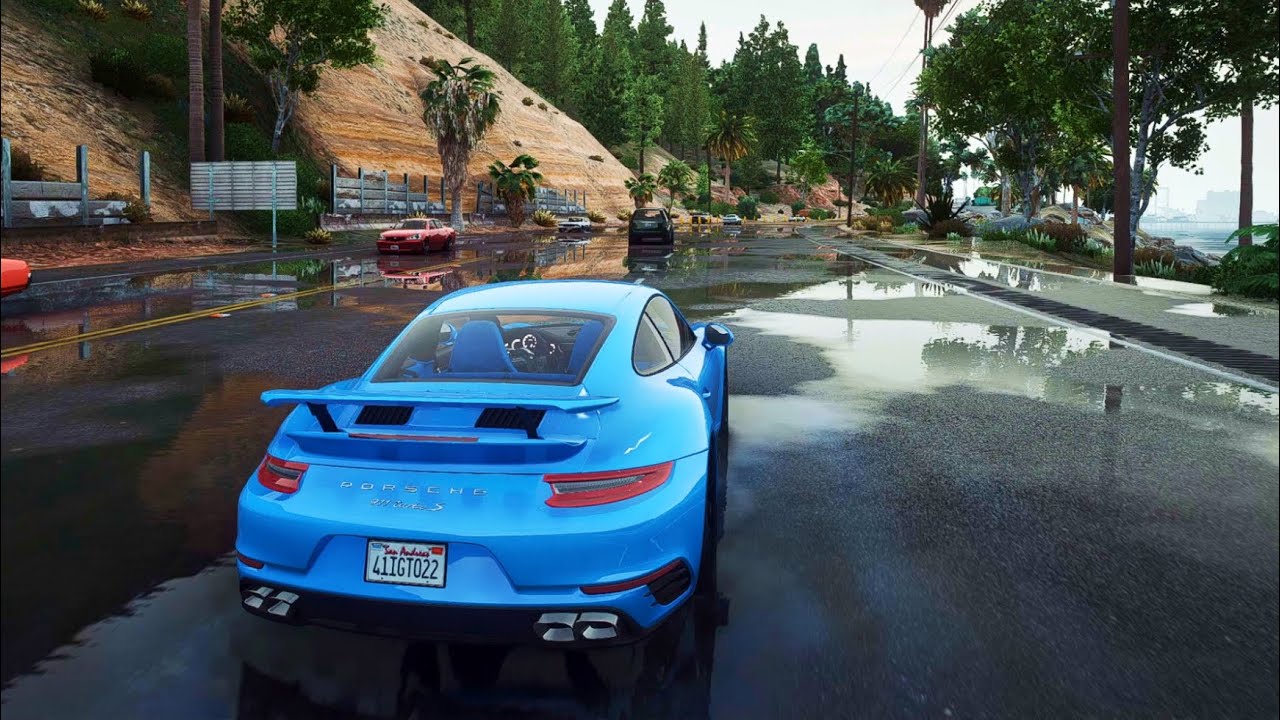 GTA V Cinematic Photorealistic Next Gen Modded Natural Vision Evolved ...