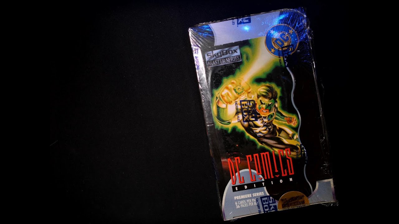 1994 DC Comics Skybox Master Series Box Opening - YouTube