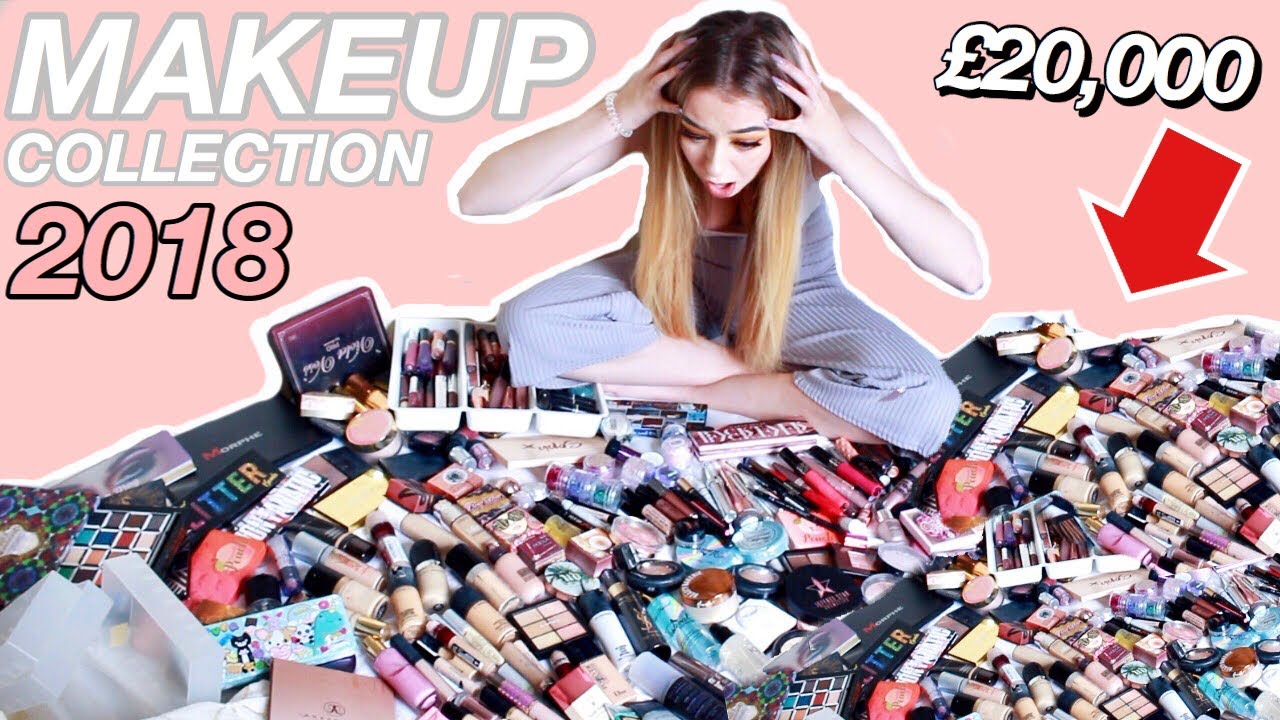 MAKEUP COLLECTION 2018! - YouTube