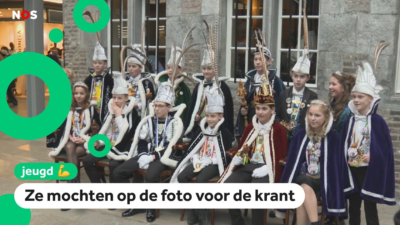 Dit zijn de jonge carnavalsprinsen en -prinsessen uit Limburg - YouTube