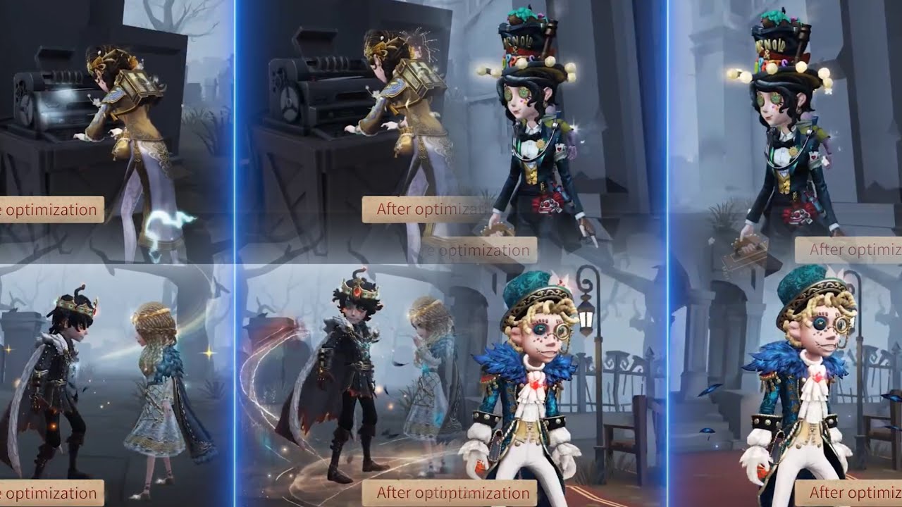 Identity V | More Skin and Accessories Optimization - YouTube