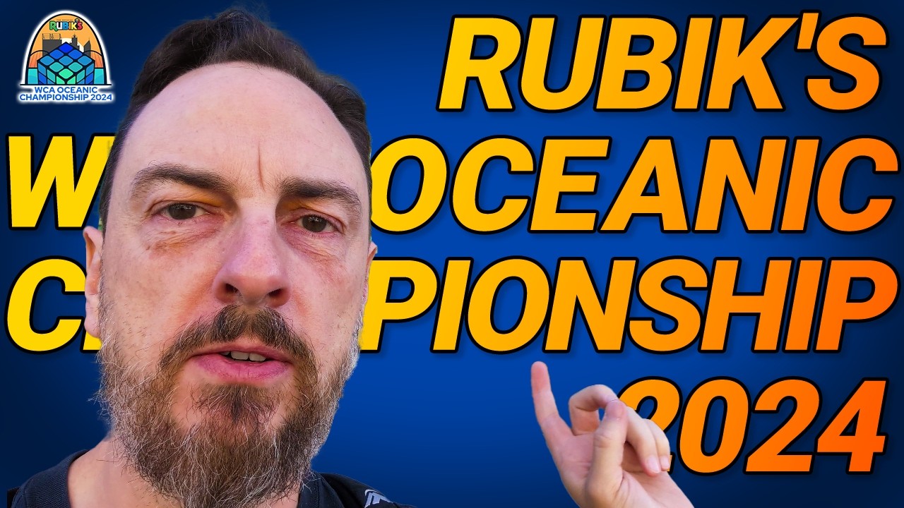 Everything else from the comp | Rubik's WCA Oceanic Championship 2024 ...