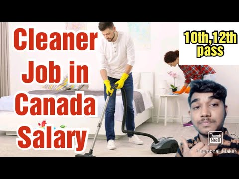 Cleaning job in Canada,Salary, Requirements,All details,Visa - YouTube
