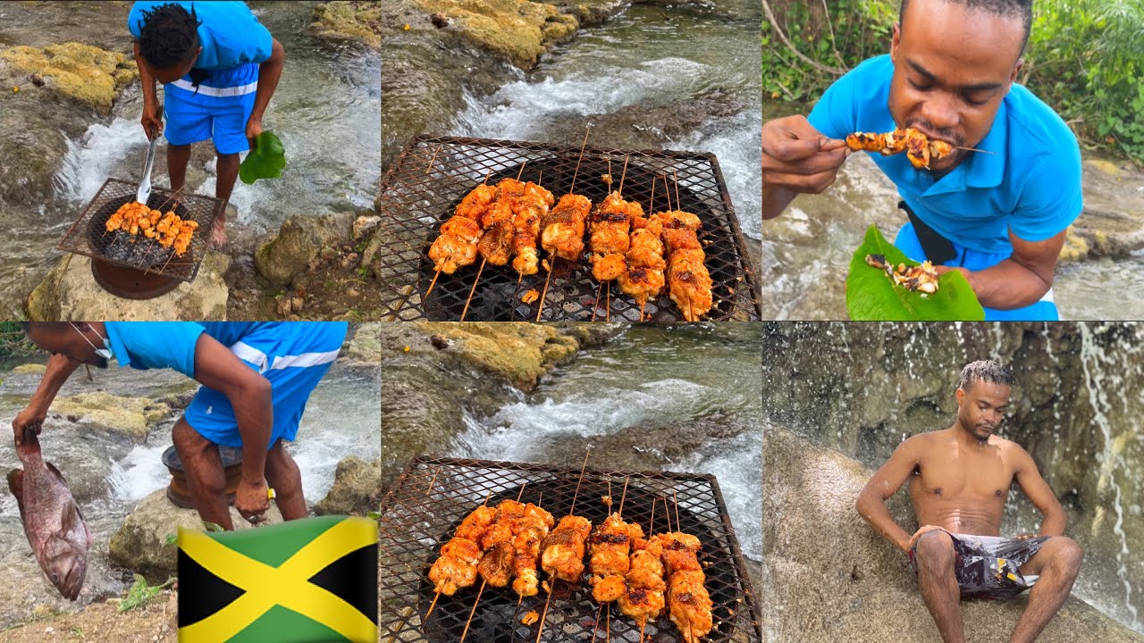 Riverside grill fish kabob style easy recipe - YouTube
