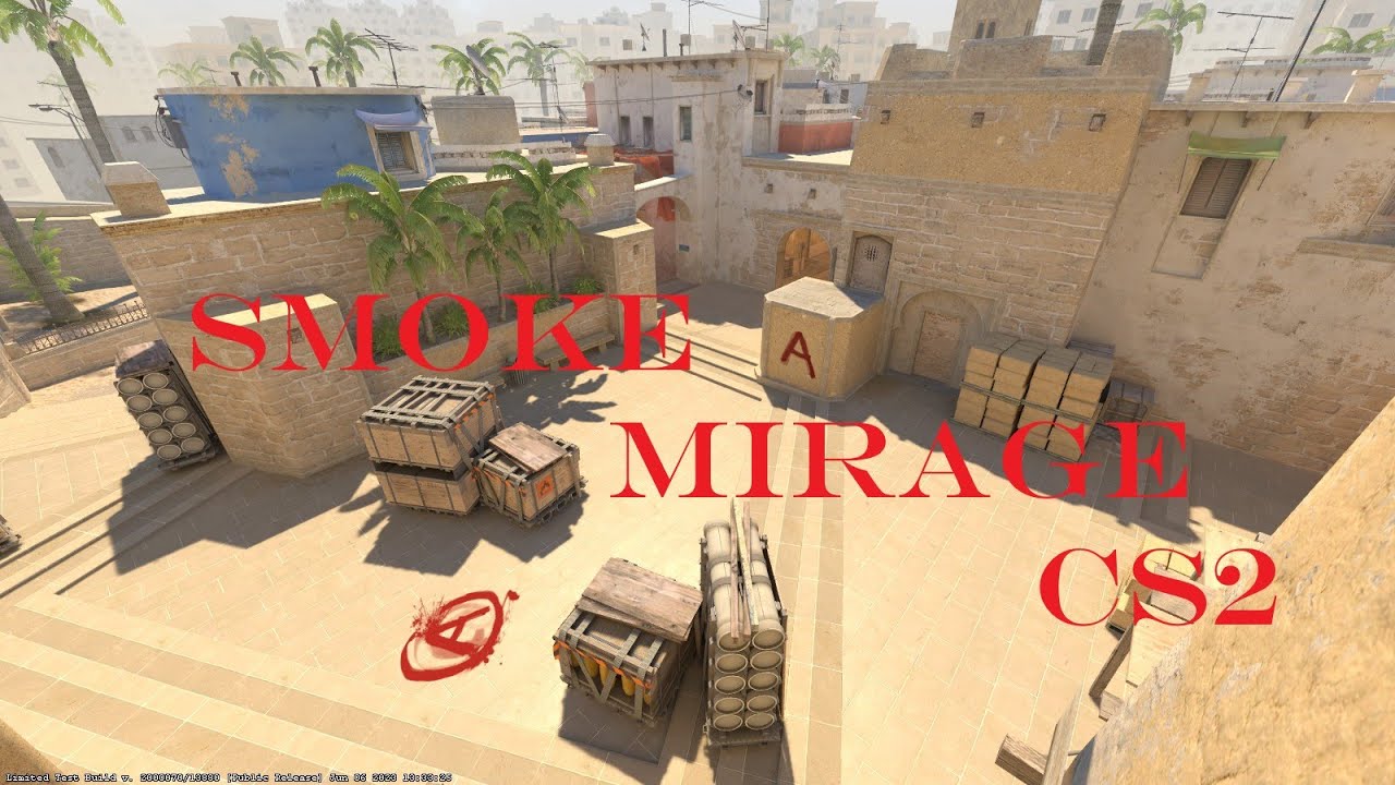 Smoke passagem bomb A jungle e liga na mirage CS2 - YouTube