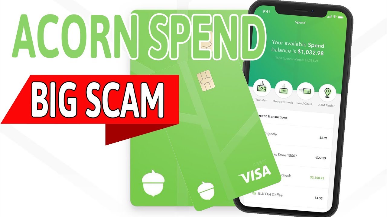 is The Acorn Spending Account a Scam - YouTube