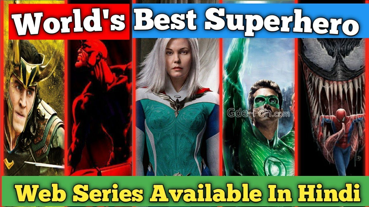 Top 6 world's Best Superhero web series Available Netflix in Hindi ...