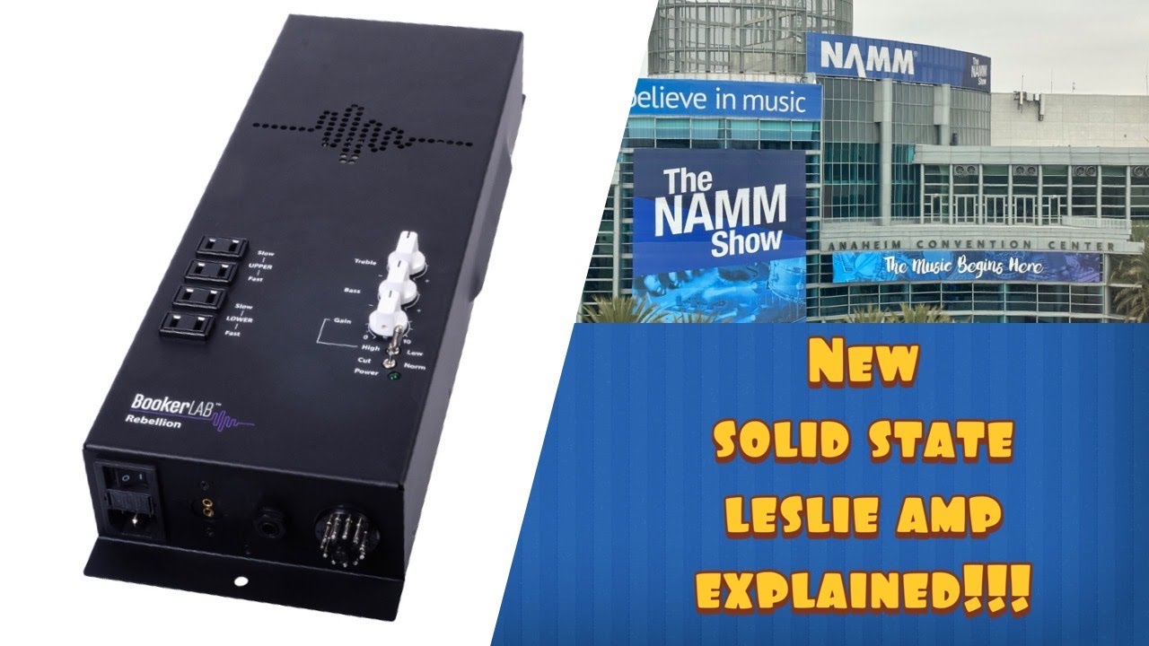 Drop in replacement Leslie amp!!!! - YouTube