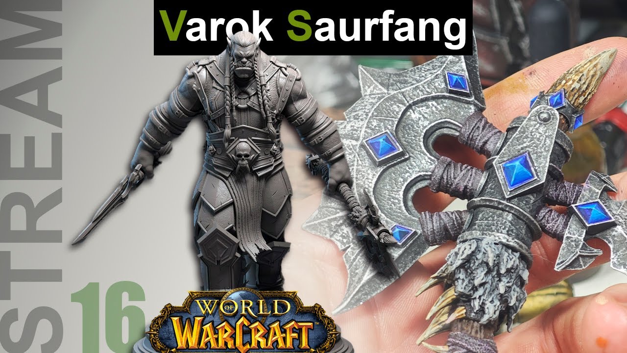 💎Como PIINTAR Rubí y gema - Figura Orco Varok de World of Warcraft - STREAM 16 FINAL - - YouTube