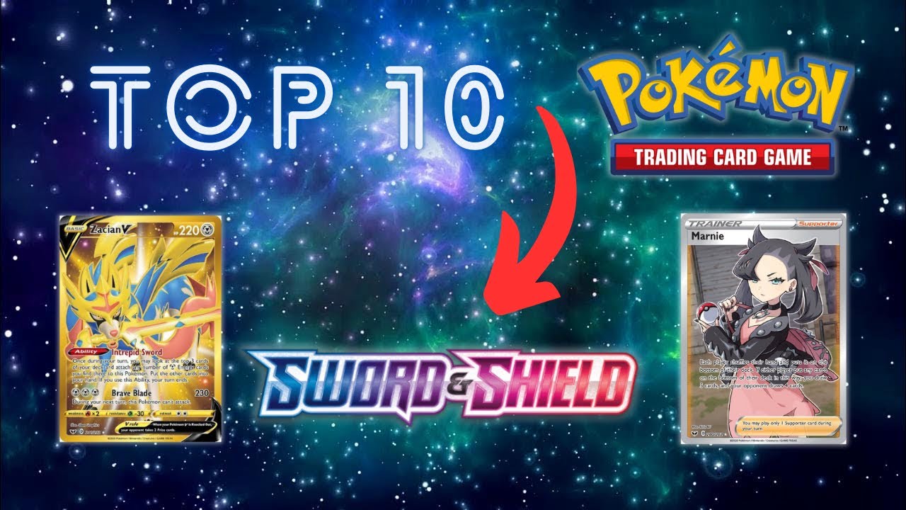 Top 10 EXPENSIVE Sword & Shield Base Set Pokemon Cards 🗡️ 🛡️ - YouTube