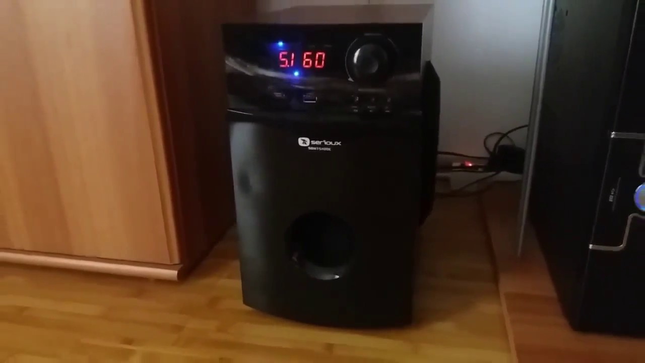 Test Boxe Serioux 5.1 - YouTube