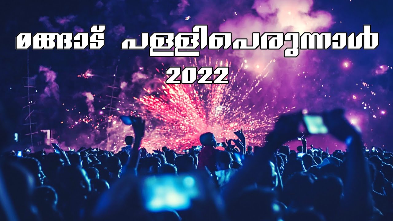 palli perunnal2022#മങ്ങാട് #pala palli song#rocking #elephant perunnal ...
