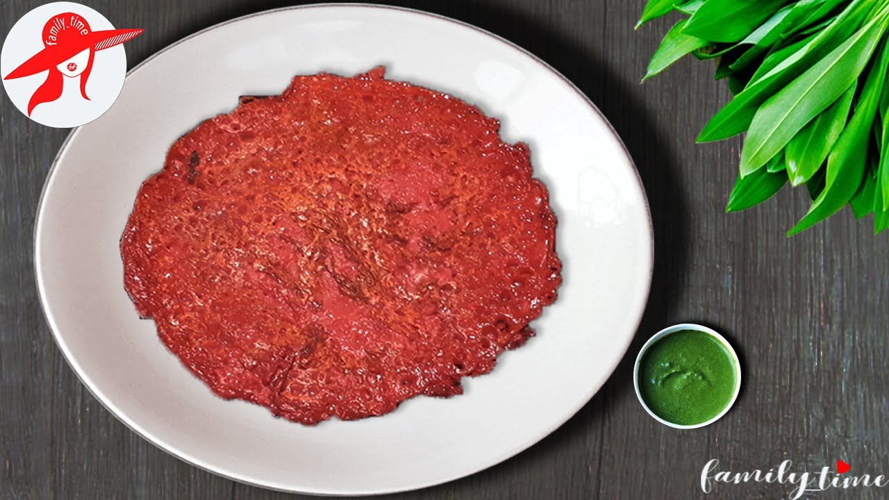 BEETROOT Chilla | Weight Loss Recipe | Breakfast Recipe | Healthy ...