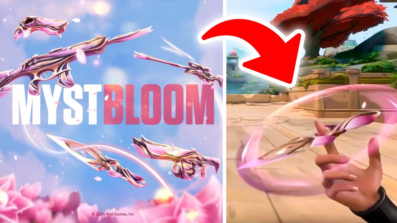 NEW "Mystbloom" Skin Bundle in VALORANT - YouTube