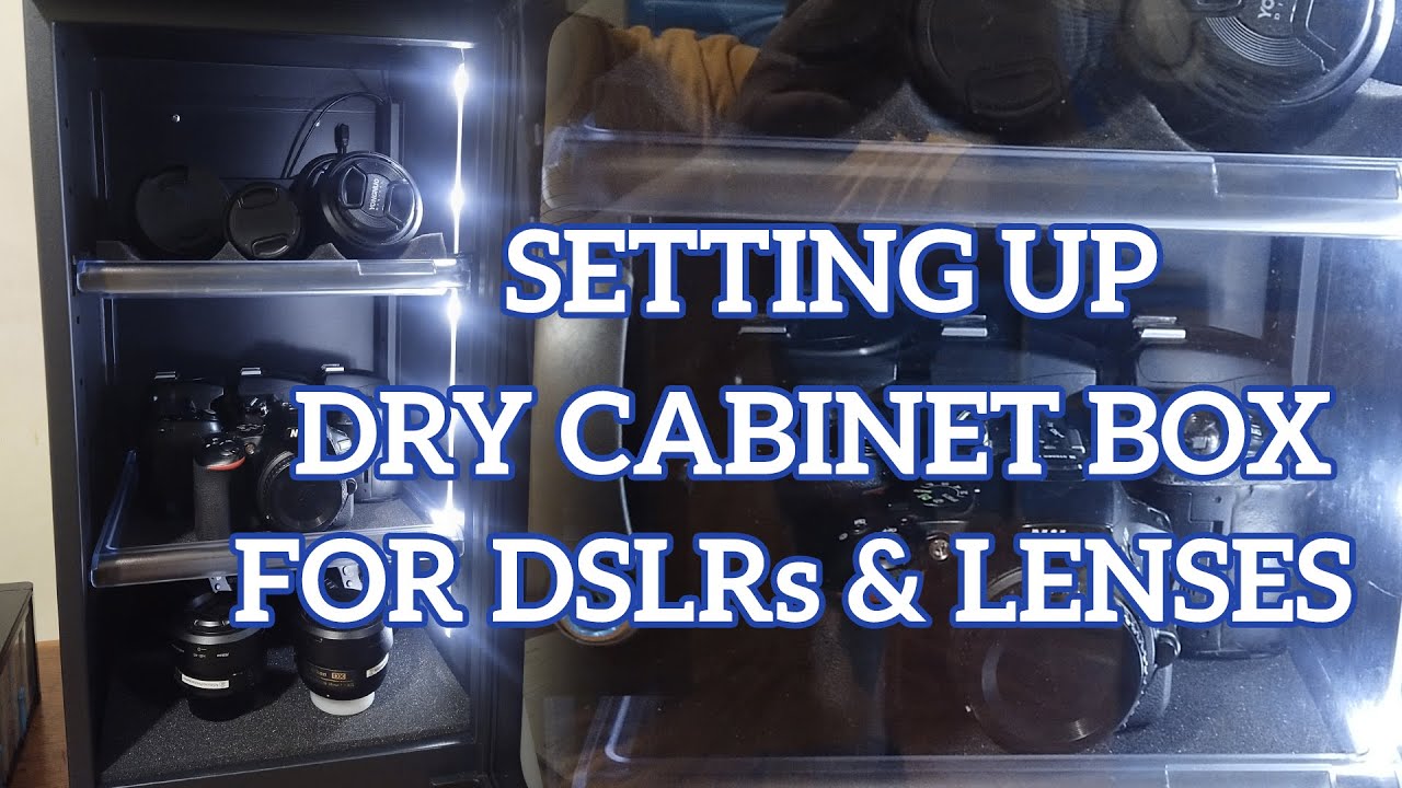 Setting Up Dry Cabinet Box for DSLRs & Lenses | ANDBON 3 Layers ...