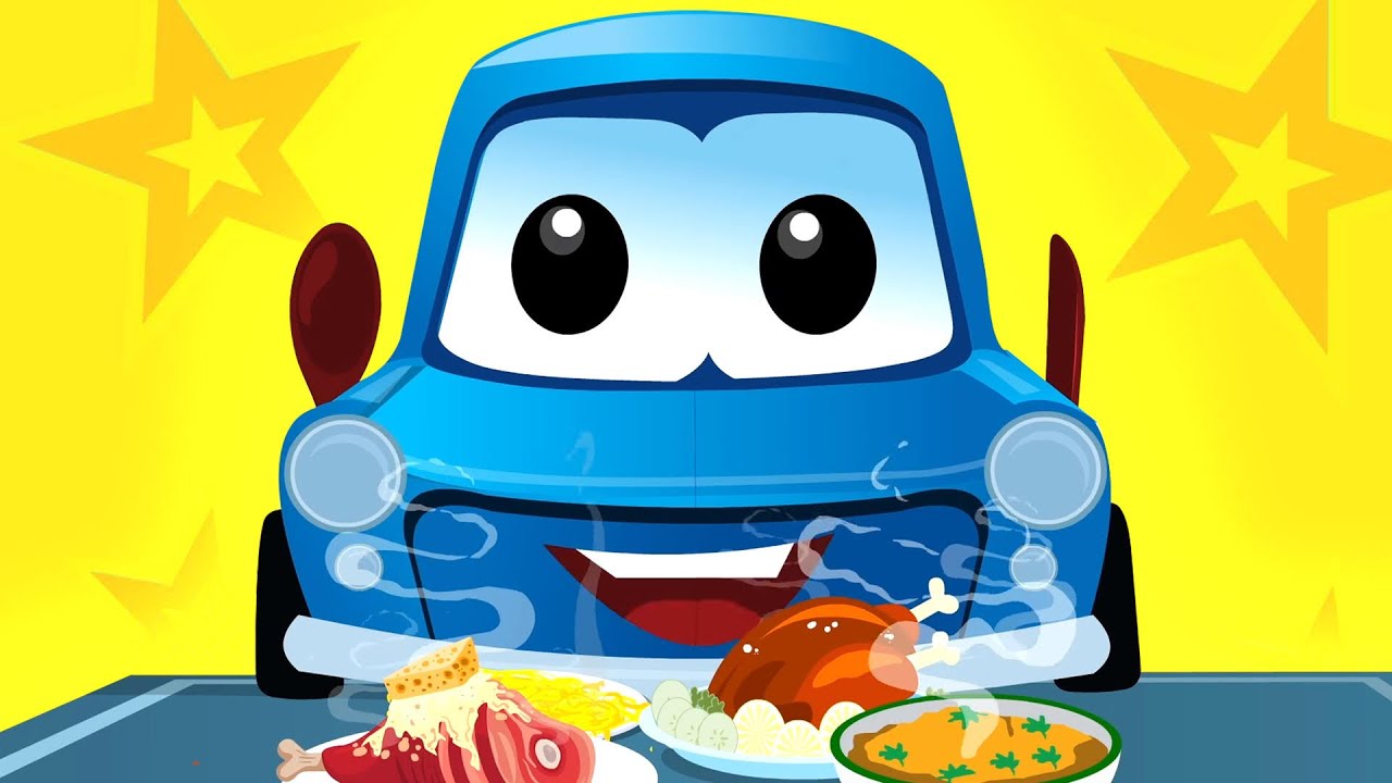 Eat Meals Song, Zeek and Friends and Car Cartoon Video for Babies - YouTube