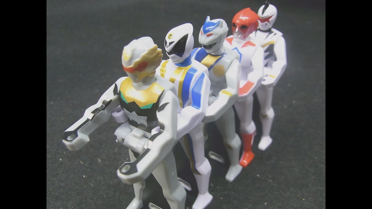 WHITE & SILVER RANGER KEYS - YouTube