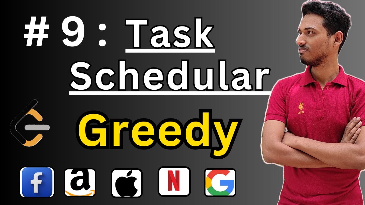 Task Scheduler - Greedy Approach & Priority Queue - LeetCode 621 - C++ - YouTube