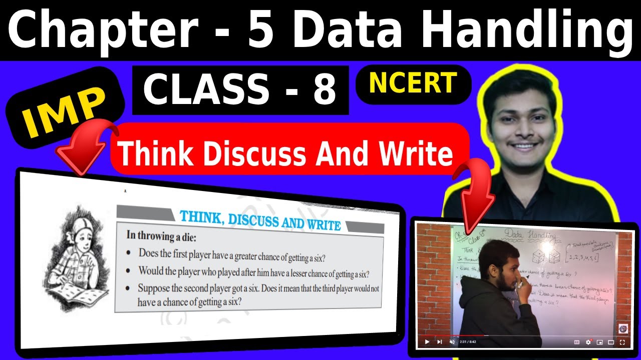 Think Discuss And Write ️ | Data Handling | Chapter 5 class 8 NCERT ...