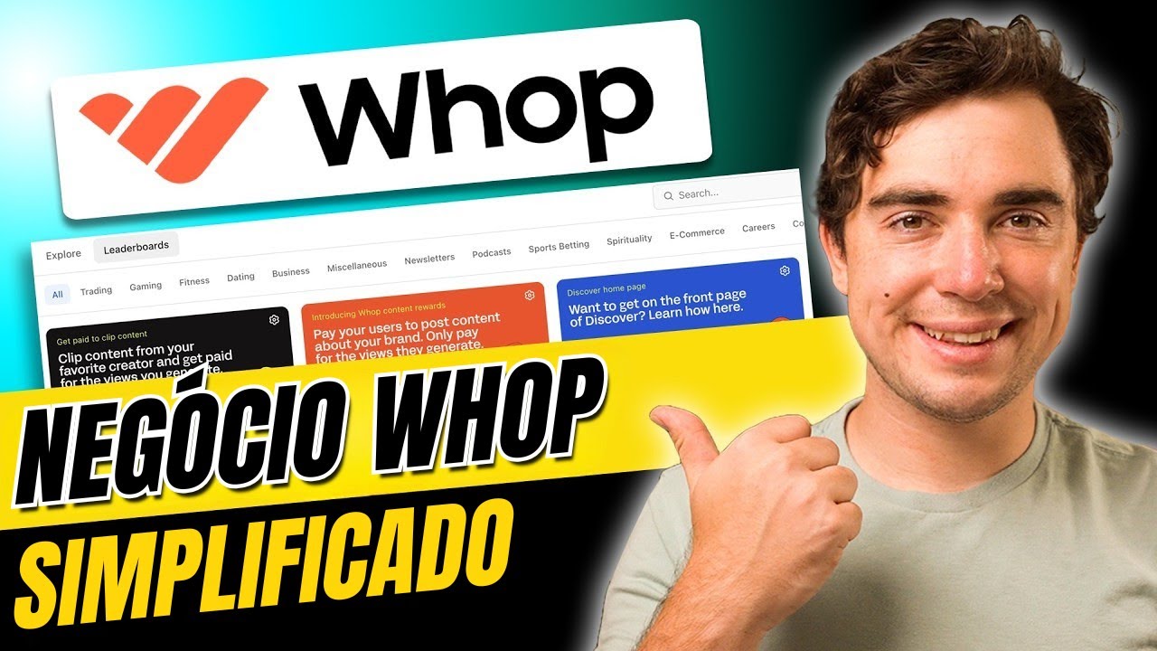 Como Configurar Sua Empresa Whop Passo a Passo | Venda Produtos ...