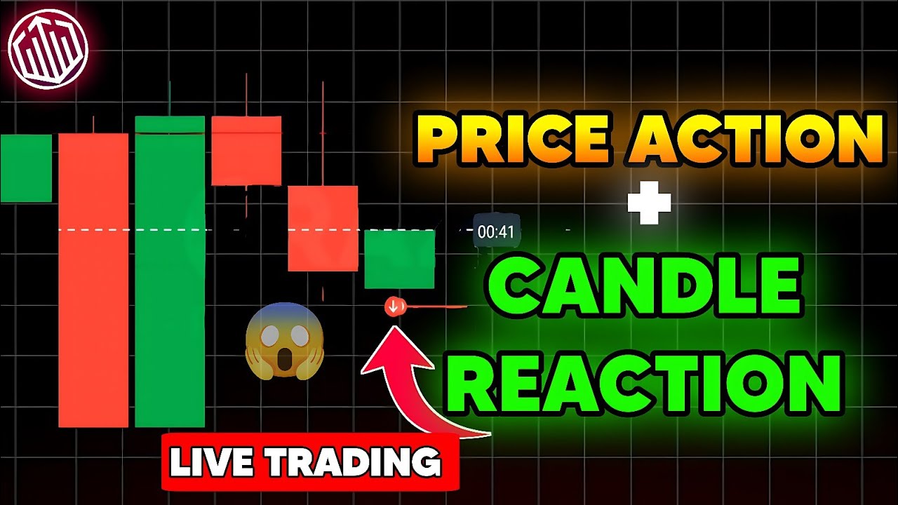 Live Trading Candle Reaction Strategy | How to Win Every Trade In ...