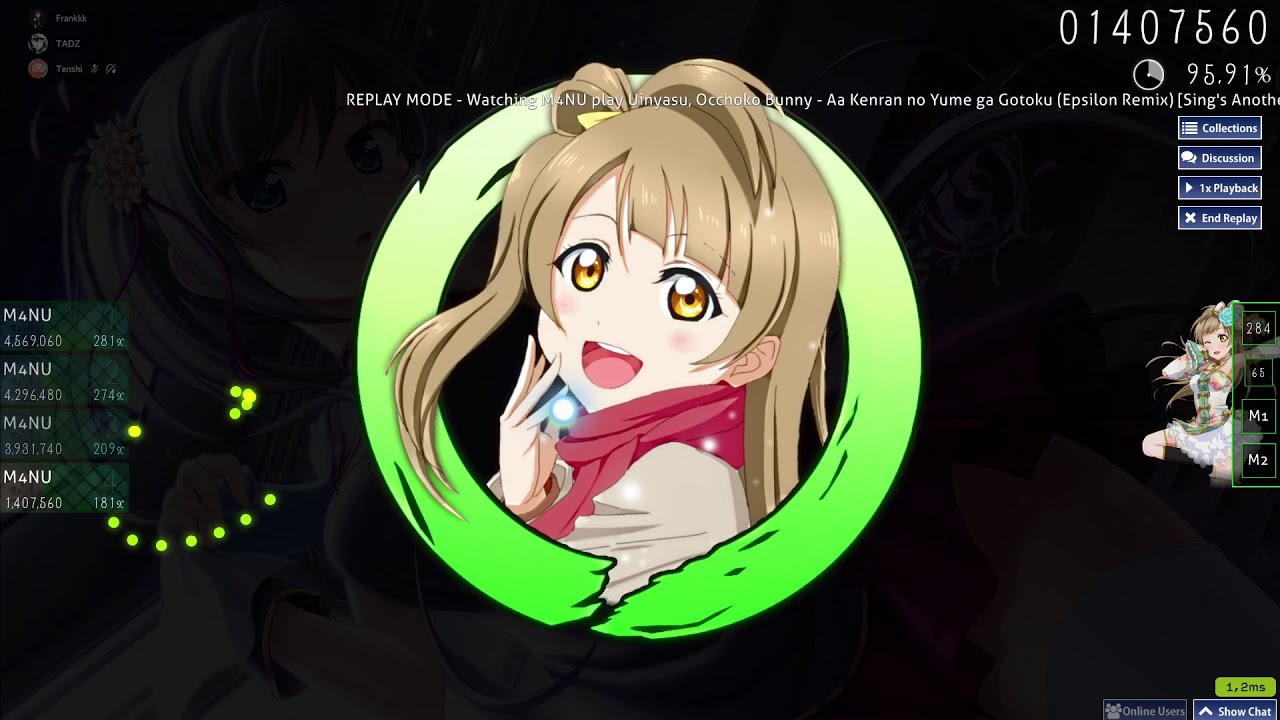 Osu! mouse gameplay - YouTube