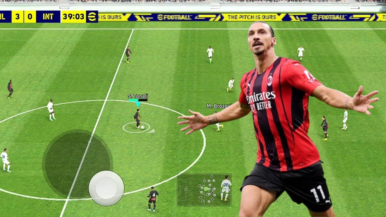 AC Milan vs Inter Milan eFootball 2023 Mobile Offline Gameplay (Android ...