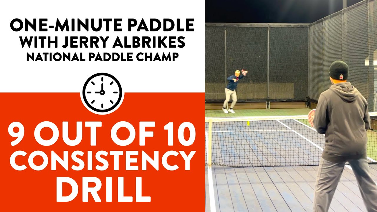 One Minute Paddle — 9 out of 10 Consistency Drill - YouTube