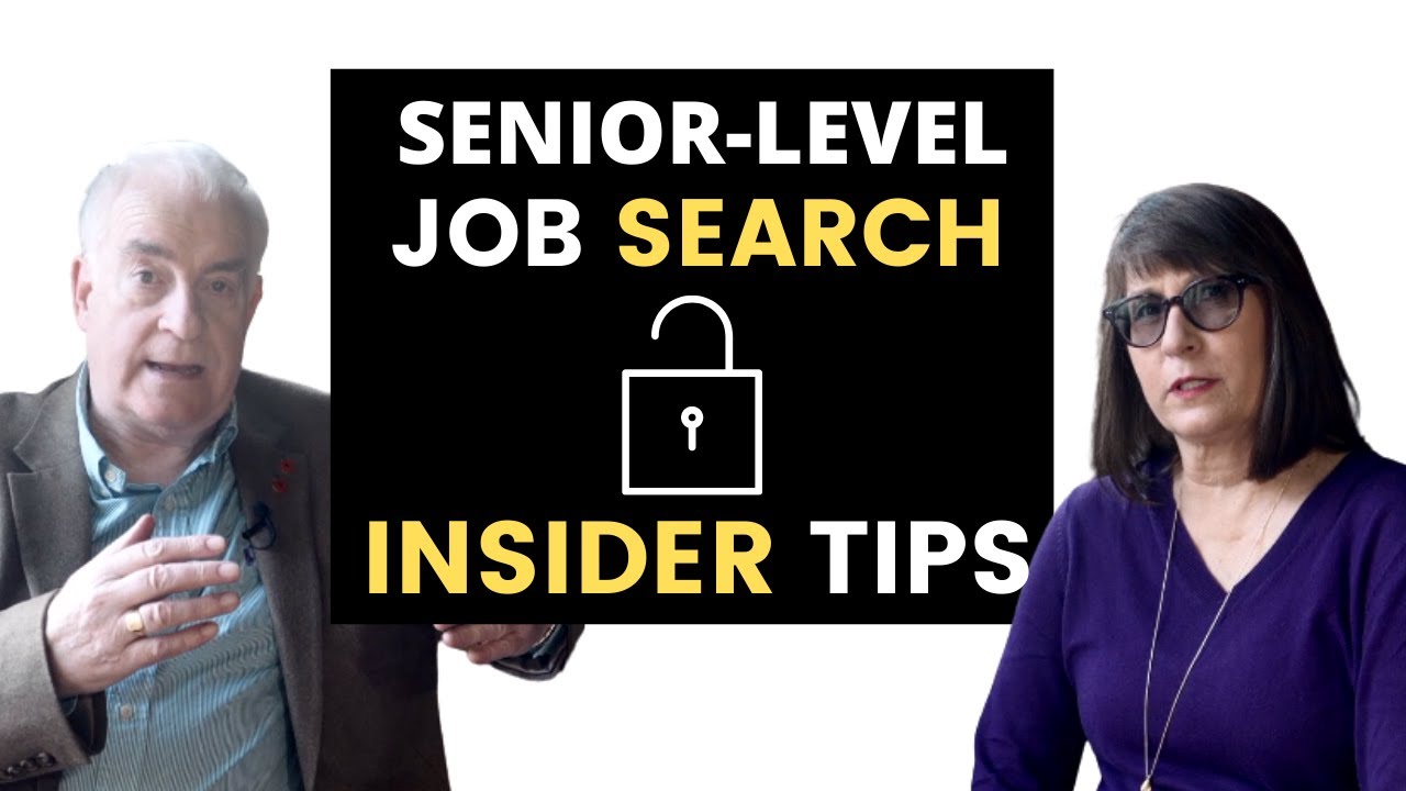 4 INSIDER Tips To FIND A Senior-Level Job - YouTube