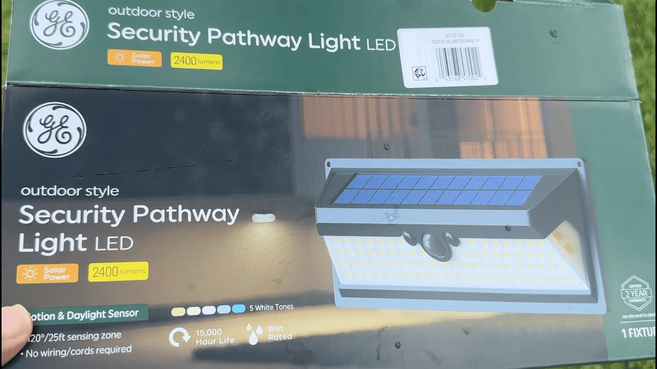 Can This Solar Light Really Brighten Up Your Shed? Outdoor GE Security ...