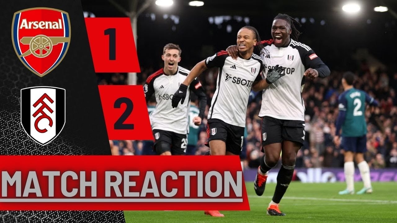BORING GAME & CRAP PERFORMANCE!!!!! Arsenal 1 - 2 Fulham Match Reaction ...