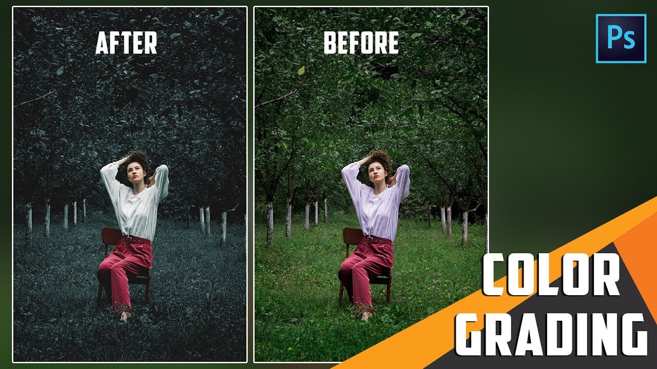 Photoshop Tutorial : Professional Color Grading in Photoshop - Edit ...