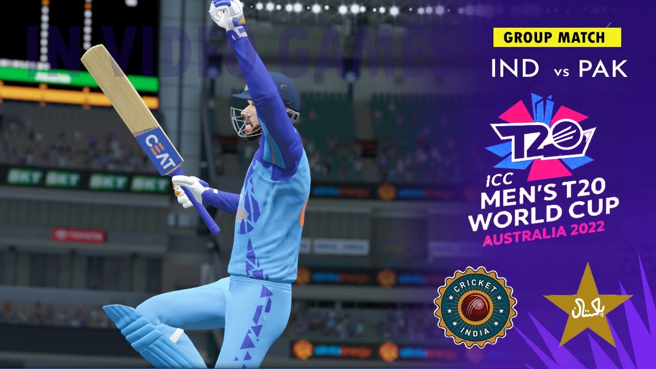 IND v PAK - India vs Pakistan ICC Men's T20 World Cup 2022 Match ...