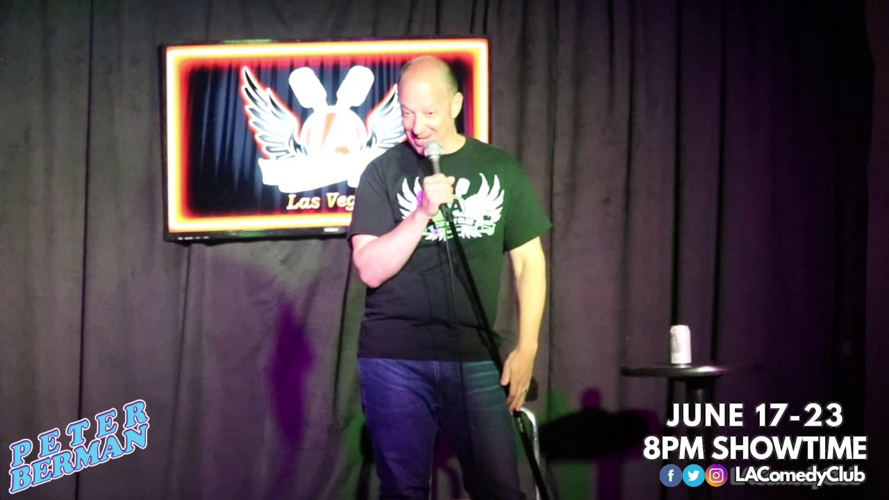 Hilarious Comedian Peter Berman LIVE at the L.A. Comedy Club on the Las Vegas Strip - YouTube