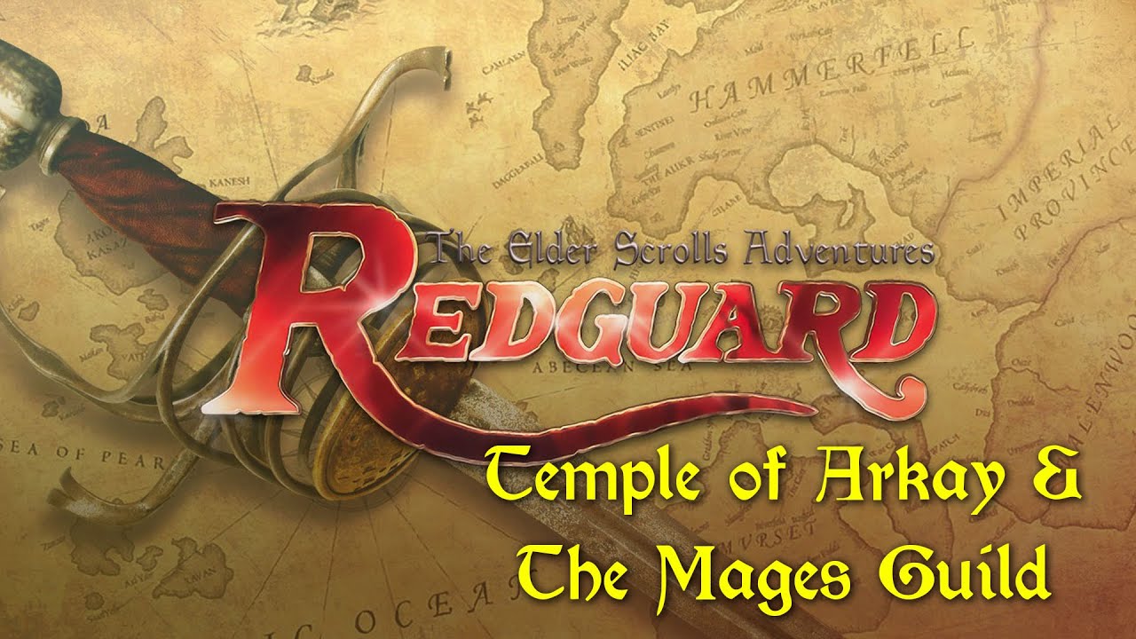 TESA Redguard — 07 — Temple of Arkay and The Mages Guild - YouTube