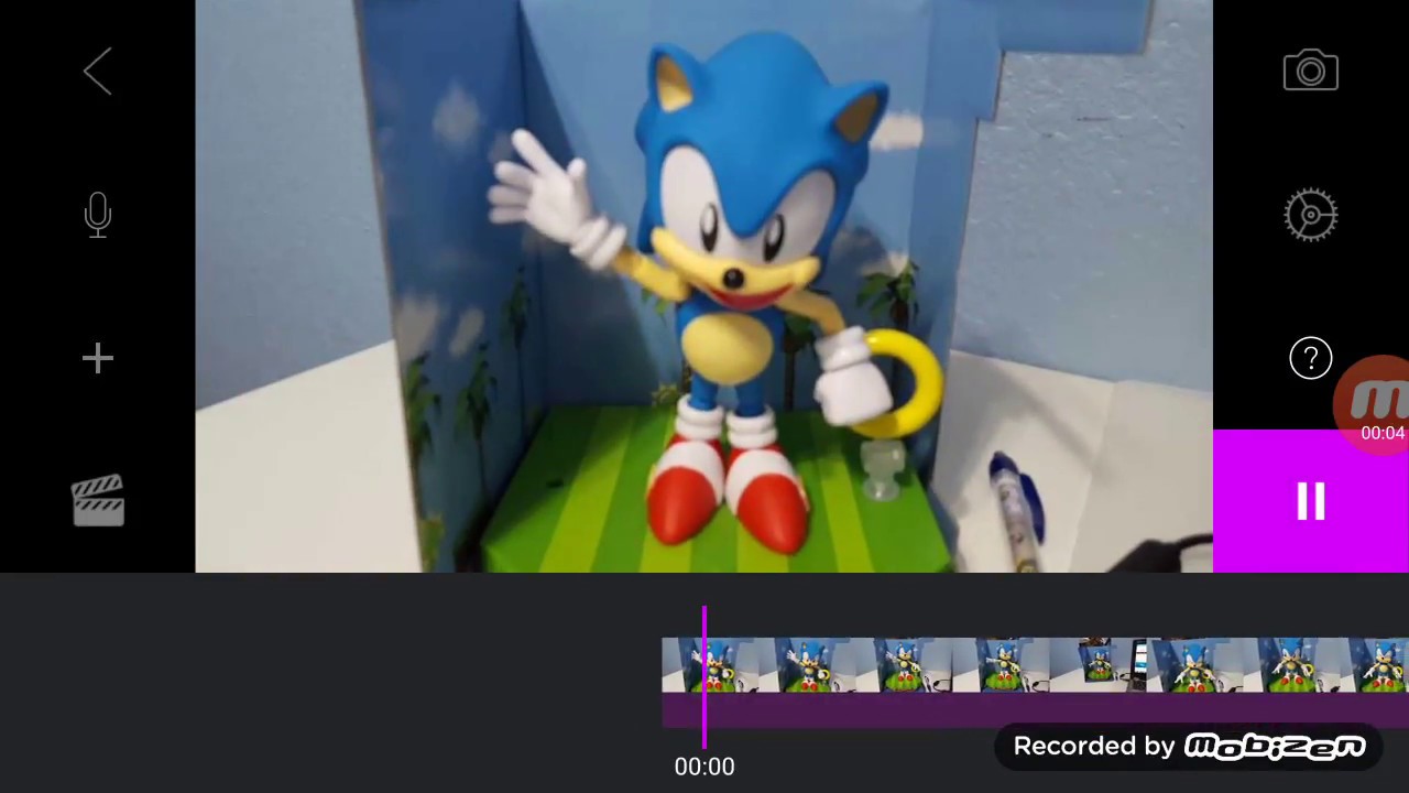 Ultimate sonic figure stop motion - YouTube