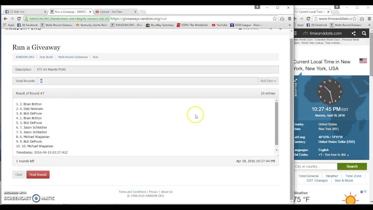 ETJs 64 Mantle PSA 5 - YouTube