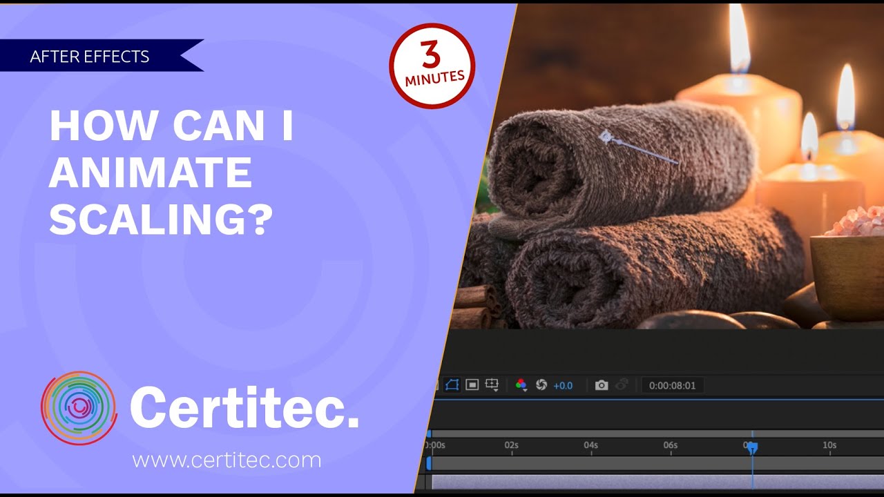 How can I animate scaling in After Effects - YouTube