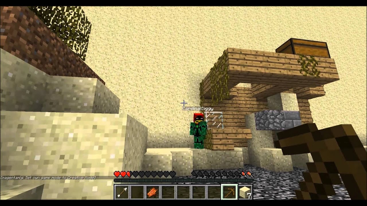 Sand Box Survival Fail w/ Card and Mage - YouTube