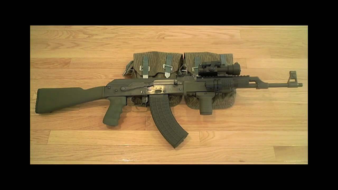 AK-47 MAK-90 Tactical Assault Rifle Upgrade Part 1 of 2 - YouTube