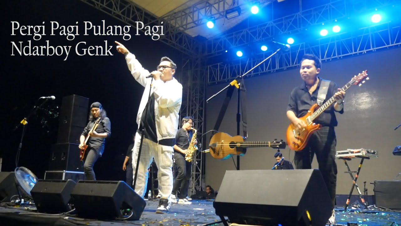 Ndarboy Genk, Pergi Pagi Pulang Pagi Live Konser Yogyakarta 18 Juni ...