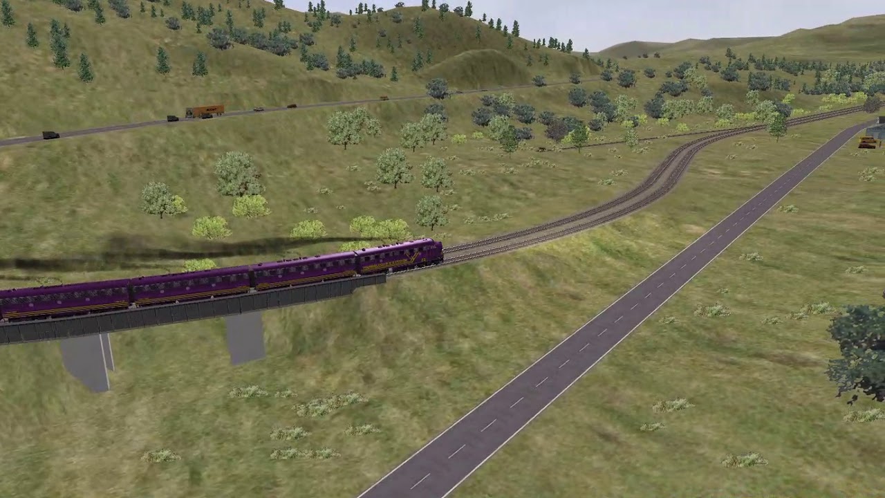 Open Rails Train Simulator YOUNGBLOOD RXR SYSTEM ''THE ATLANTIC ...