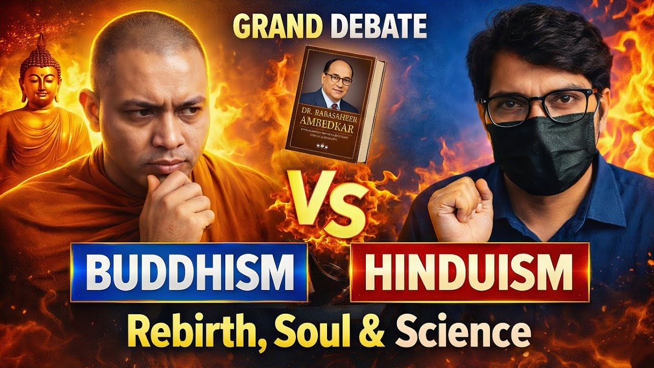 Buddhism Vs Hinduism : Rebirth, Soul & Science | Grand Debate | Dr ...
