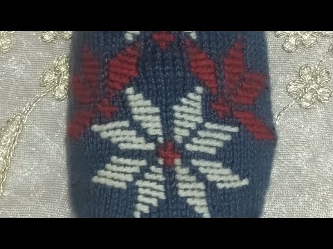 KİLİM DESENLİ BEŞ ŞİŞ PATİK YAPILIŞI 2.BÖLÜM